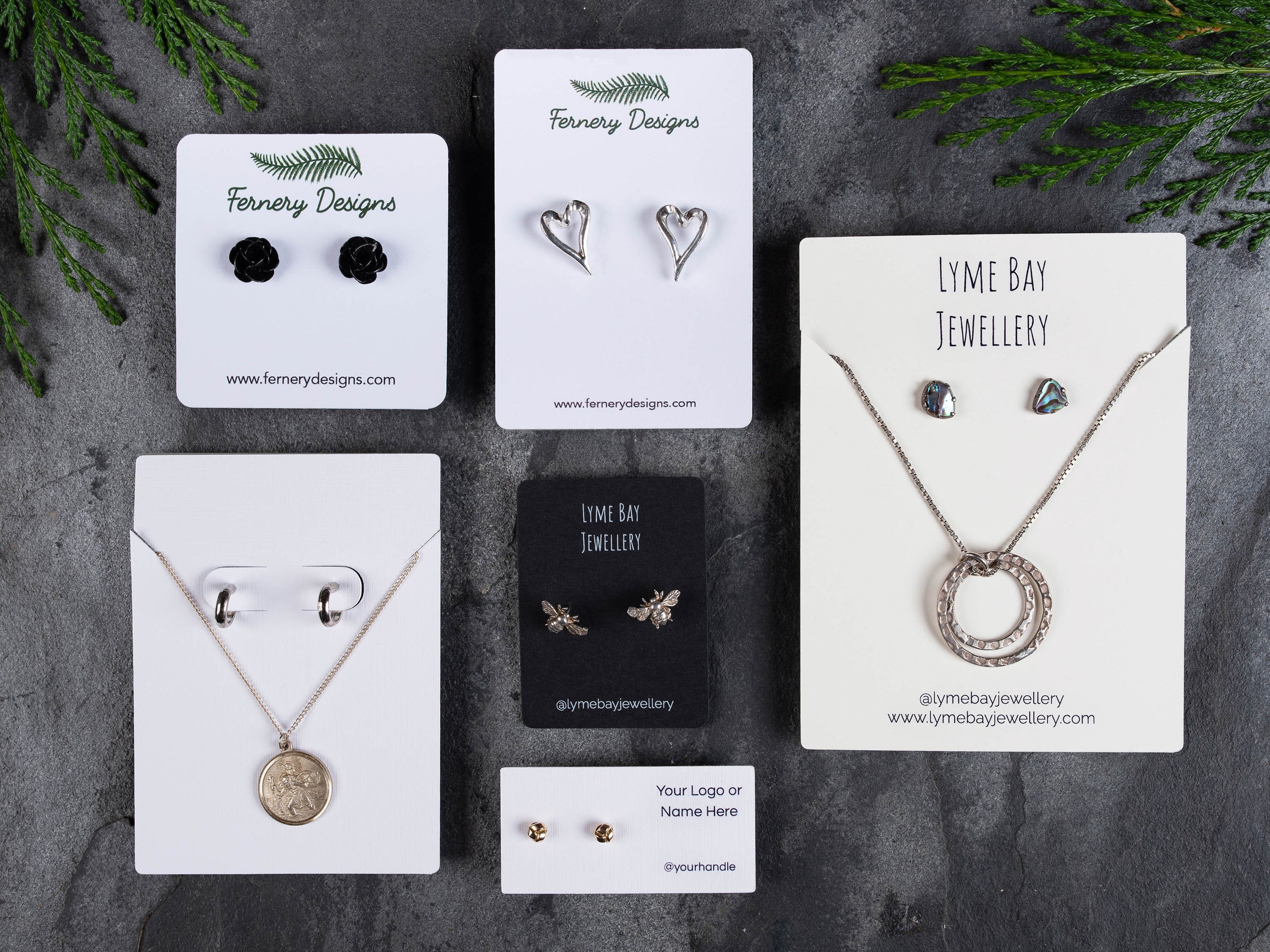 Candle Dust Covers and Product Display Cards — Fernery Designs