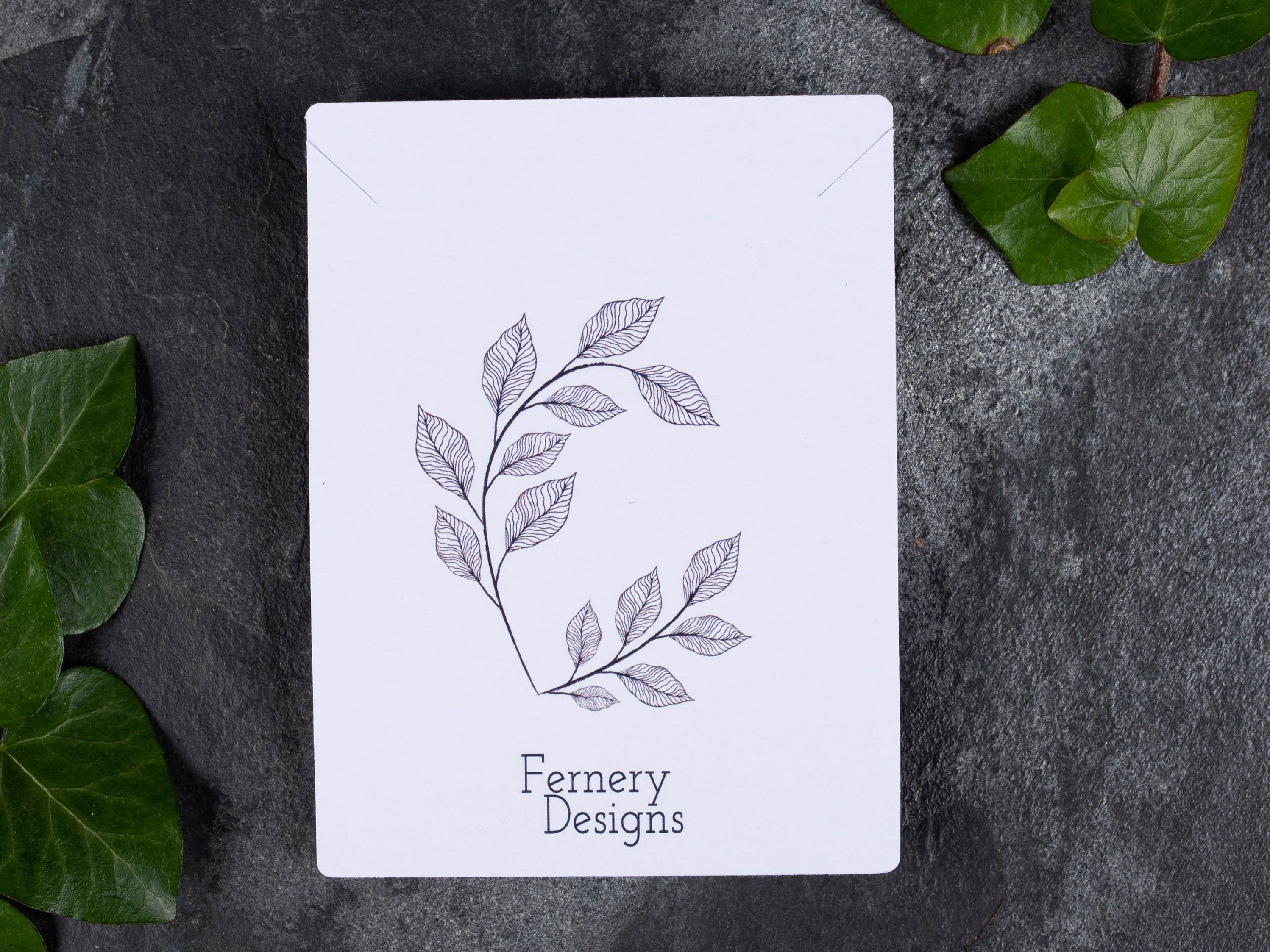 Custom Printed Necklace Display Cards 10cm x 7.5cm / c. 4” x 3” inches ...